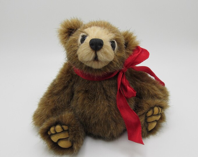 Pudge, Jointed Artist Brown Teddy Bear Cub 5 Inch - Etsy