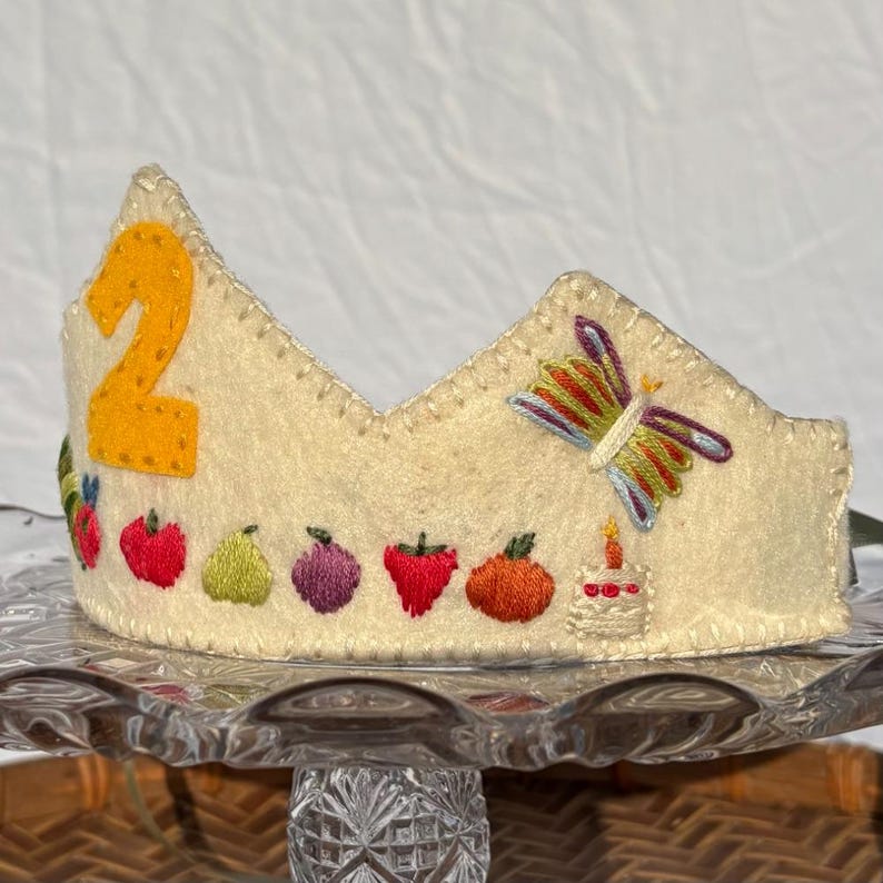Personalized the Very Hungry Caterpillar Birthday Crown | the Very ...