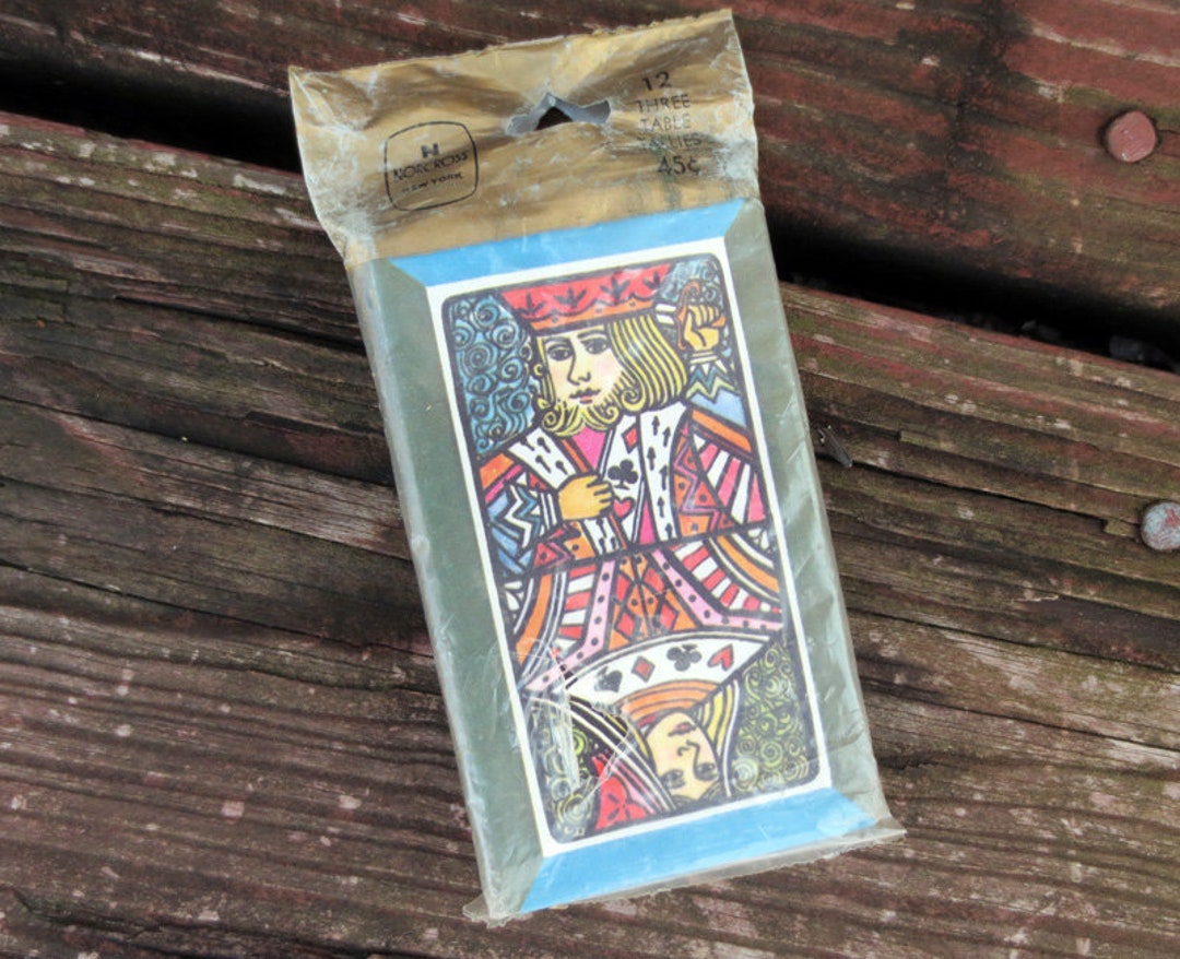 12 King and Queen Tally Cards, Vintage Norcross, New Old Stock - Etsy