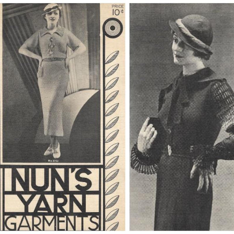 1934 Knitting Book - Etsy