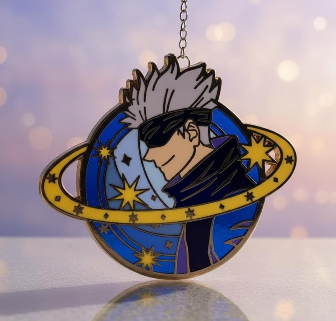 Gojo Satoru Suncatcher, Jujutsu Kaisen Anime Window Hanging, Faux ...