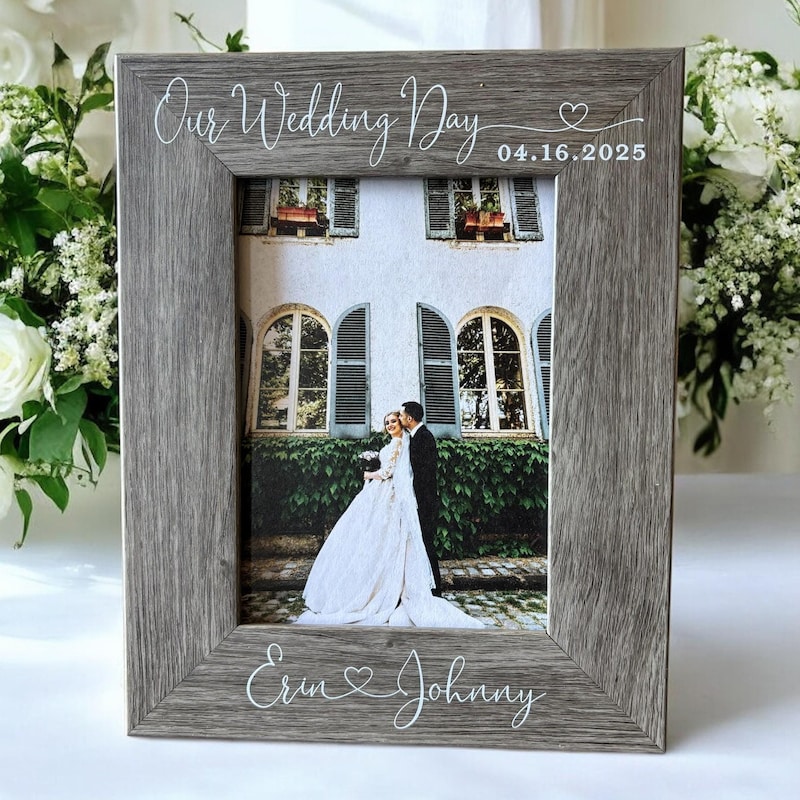Personalized Wedding Frame - Etsy