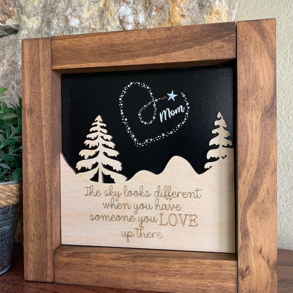 Sky Looks Different When You Have Someone You Love up There - Etsy