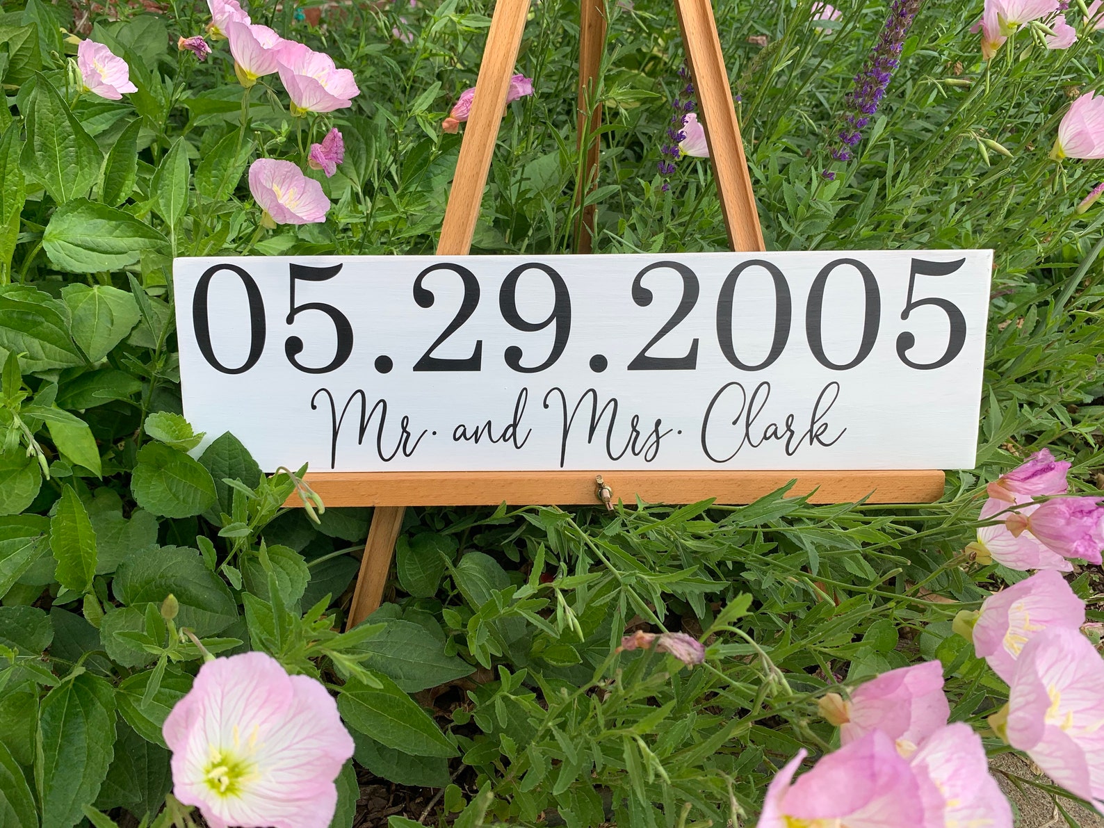 Save the Date Sign Wedding Announcement Sign Engagement - Etsy