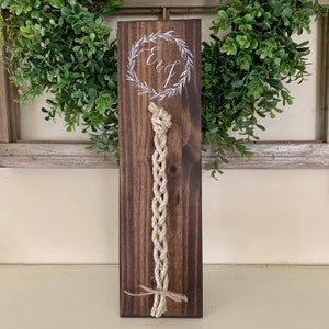 A Cord of Three Strands Wedding Sign, Unity Ceremony Sign - Etsy