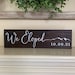 We Eloped Sign Elopement Announcement Sign Mountain - Etsy