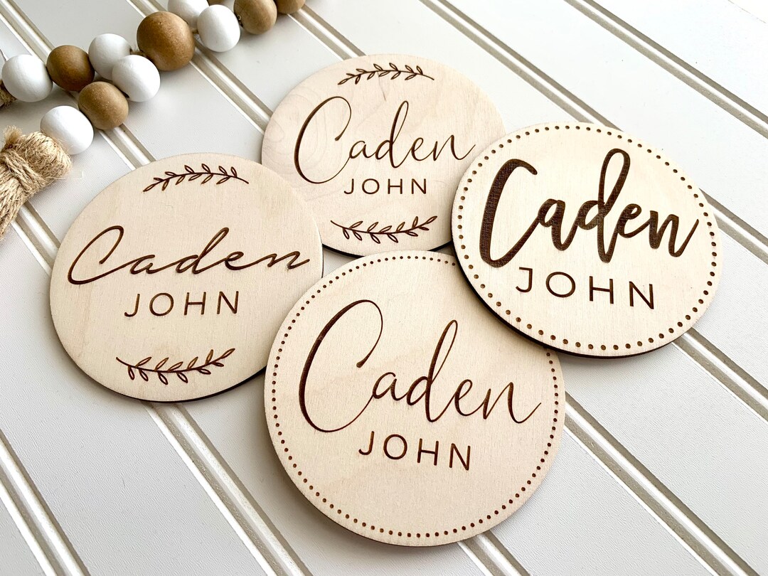 Baby Name Sign, Baby Name Announcement, Newborn Name Sign, Birth ...