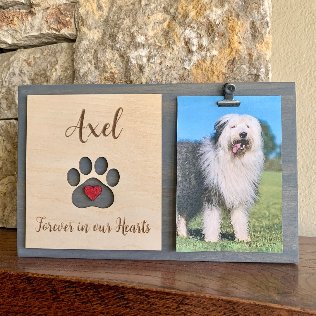 Custom Engraved Pet Memorial Sign - Etsy