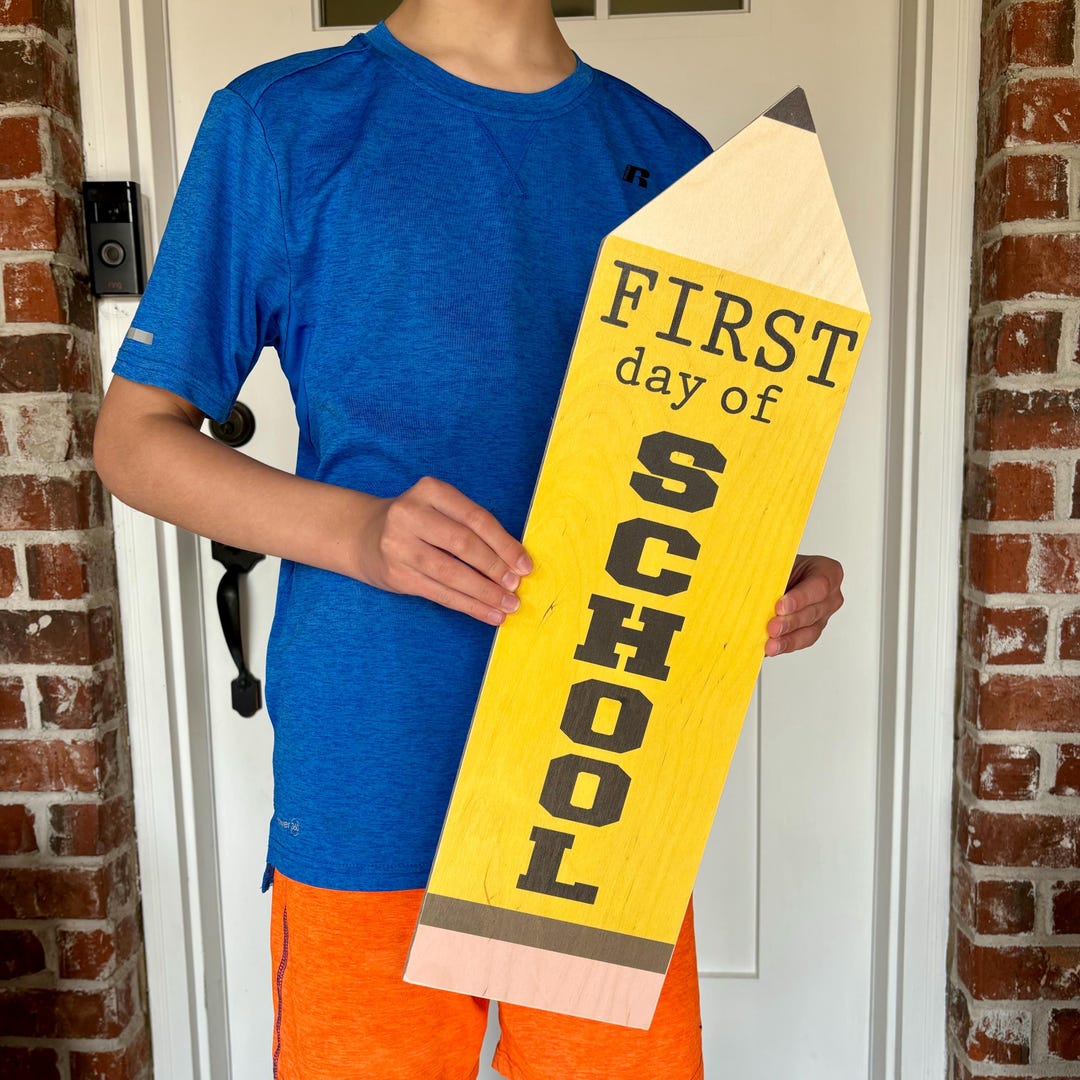 First/last Day of School Photo Prop, Reusable Sign, Sign for Back to ...