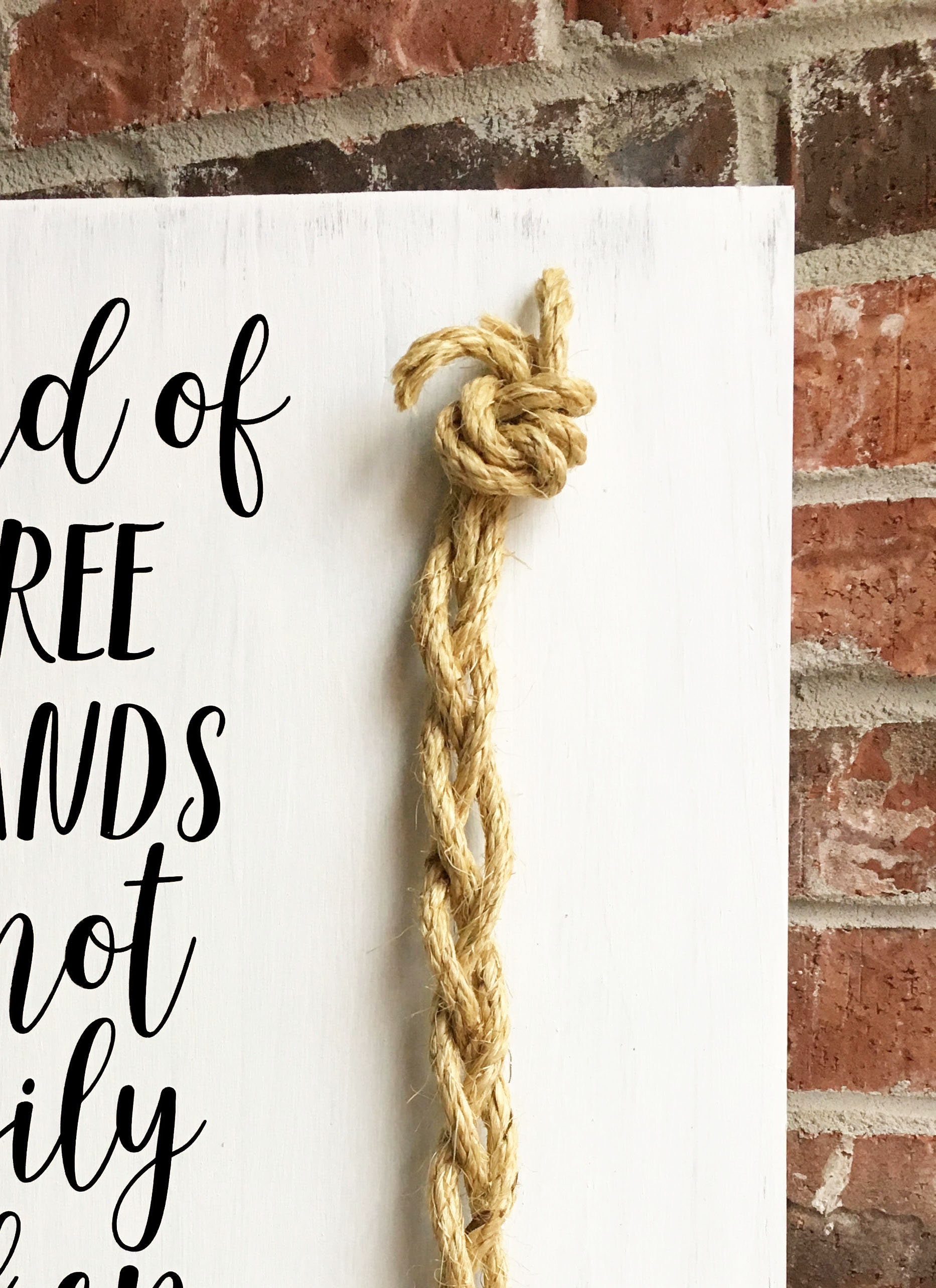 A Cord Of Three Strands Wedding Sign Ceremony Sign A Cord of | Etsy