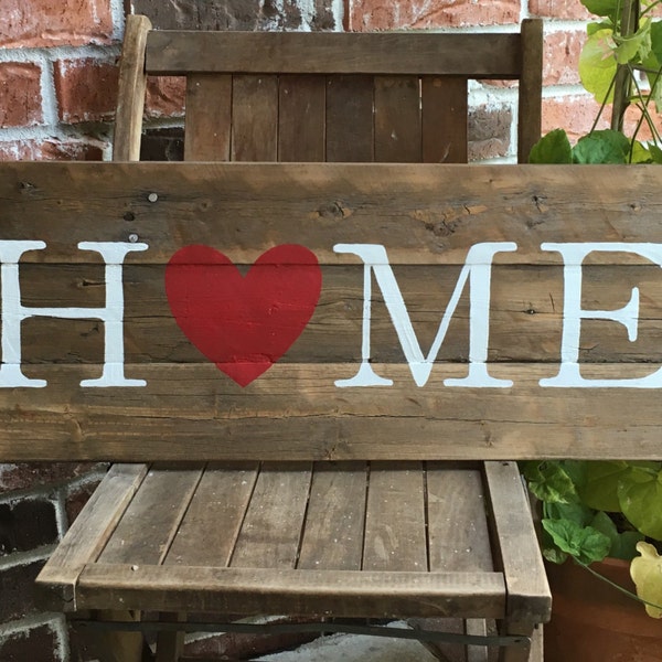 Reclaimed Wood Sign - Etsy