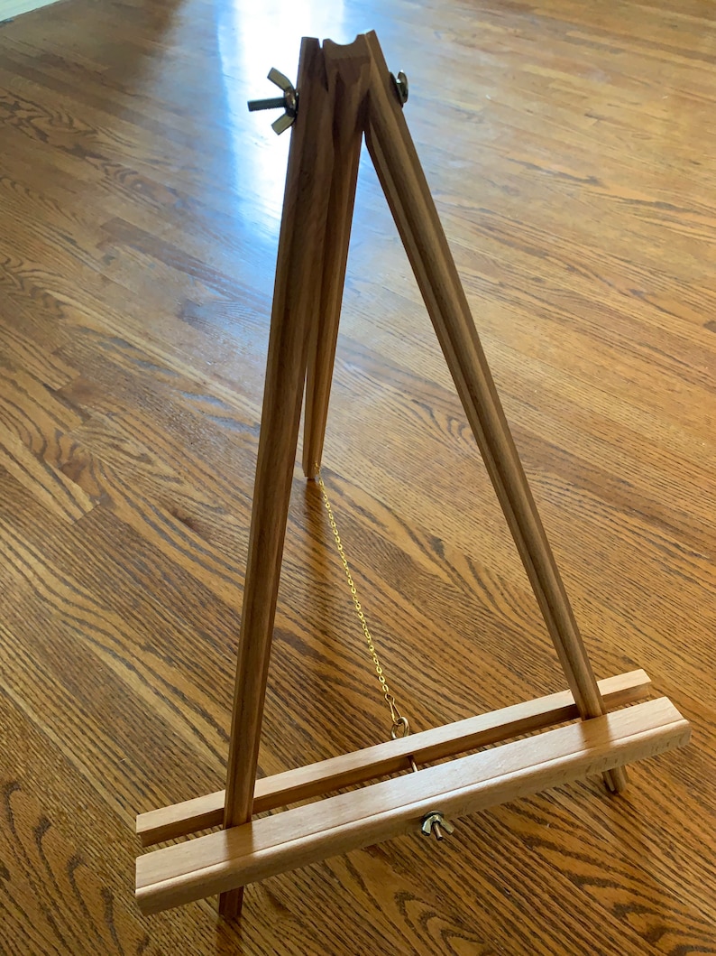 Wood Tabletop Easel, Wedding Sign Stand, Art Easel - Etsy