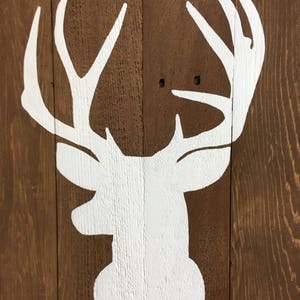 Personalized Buck Sign, Reclaimed Wood Buck Sign, Custom Deer Sign ...