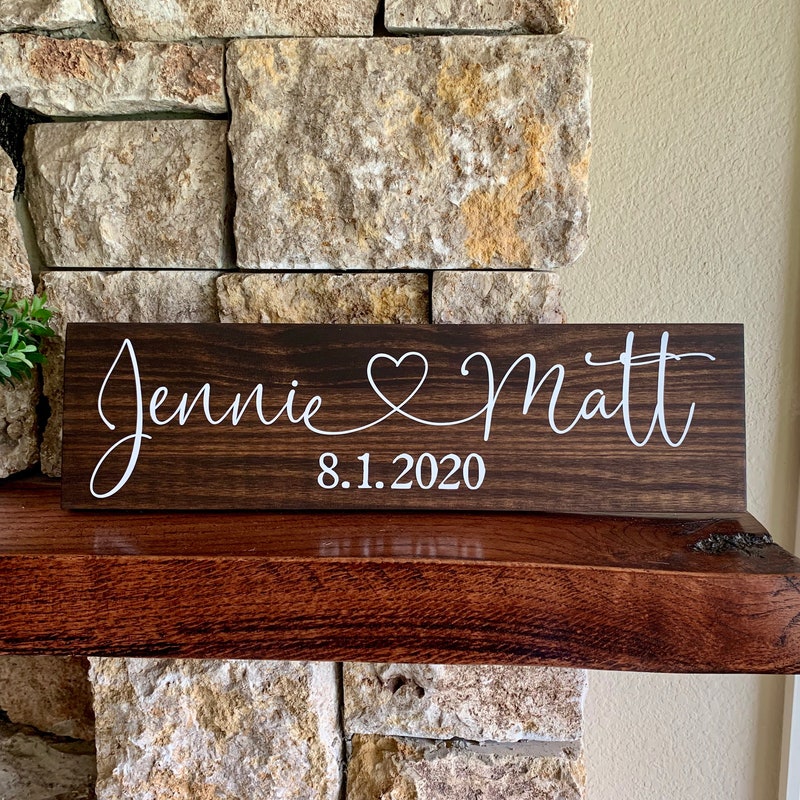 Wedding Date Sign - Etsy