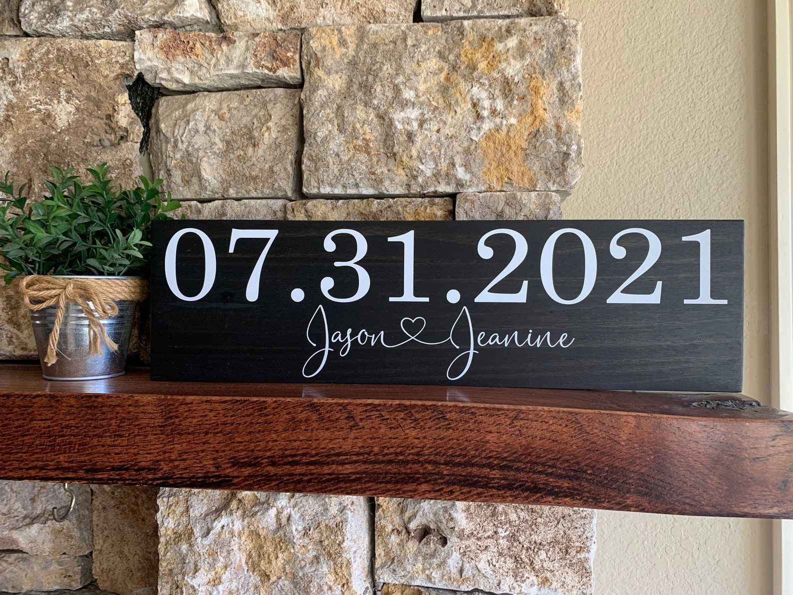 Save the Date Sign, Wedding Announcement Sign, Engagement Photo Prop ...