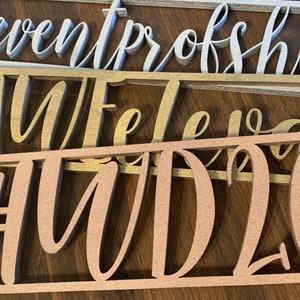 Custom Hashtag Sign, Custom Colors - Etsy