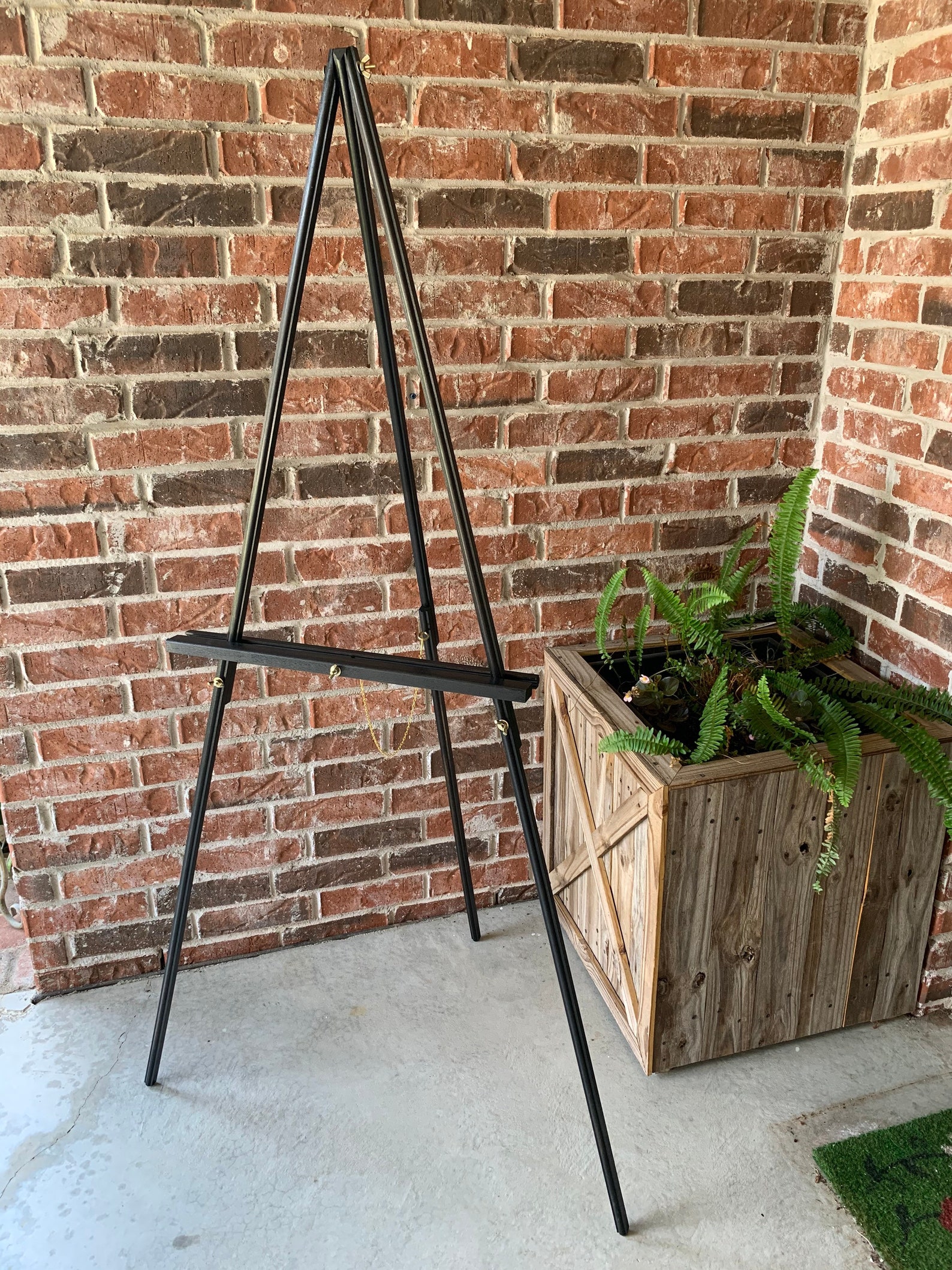 Wood Floor Easel Wedding Sign Stand Art Easel - Etsy