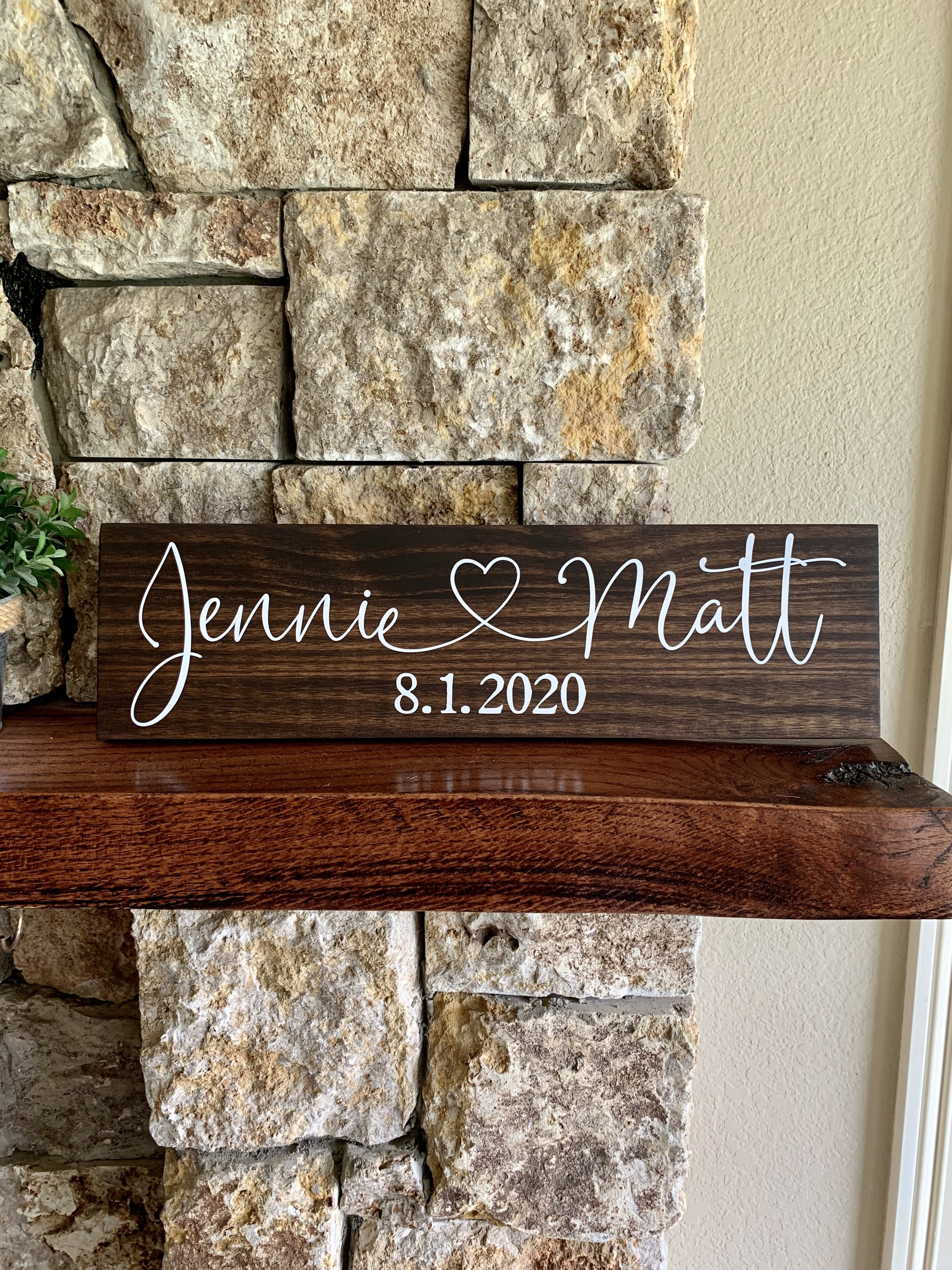 Save the Date Sign Wedding Announcement Sign Engagement | Etsy