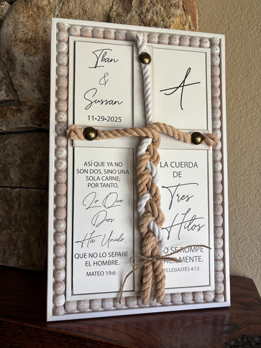 A Cord of Three Strands, La Cuerda De Tres Hilos, Spanish Unity Wedding ...
