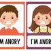 Printable Emotions Flashcards for Kids – Feelings Chart With Cute Faces ...