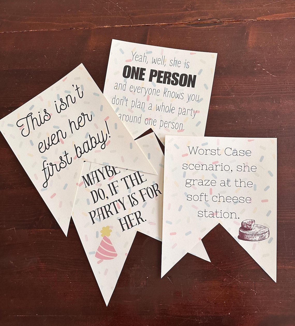 Schitt’s Creek Baby Sprinkle Banner| Funny Printable Baby Shower Decor ...