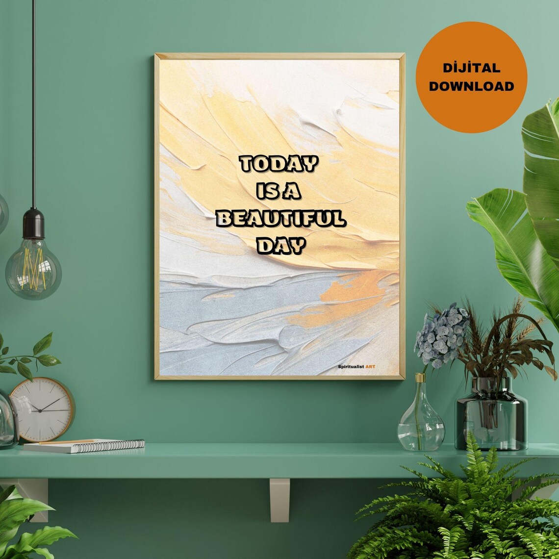 Mood Boosting Poster, Meaningful Gift, Minimalist Decor, Motivational ...