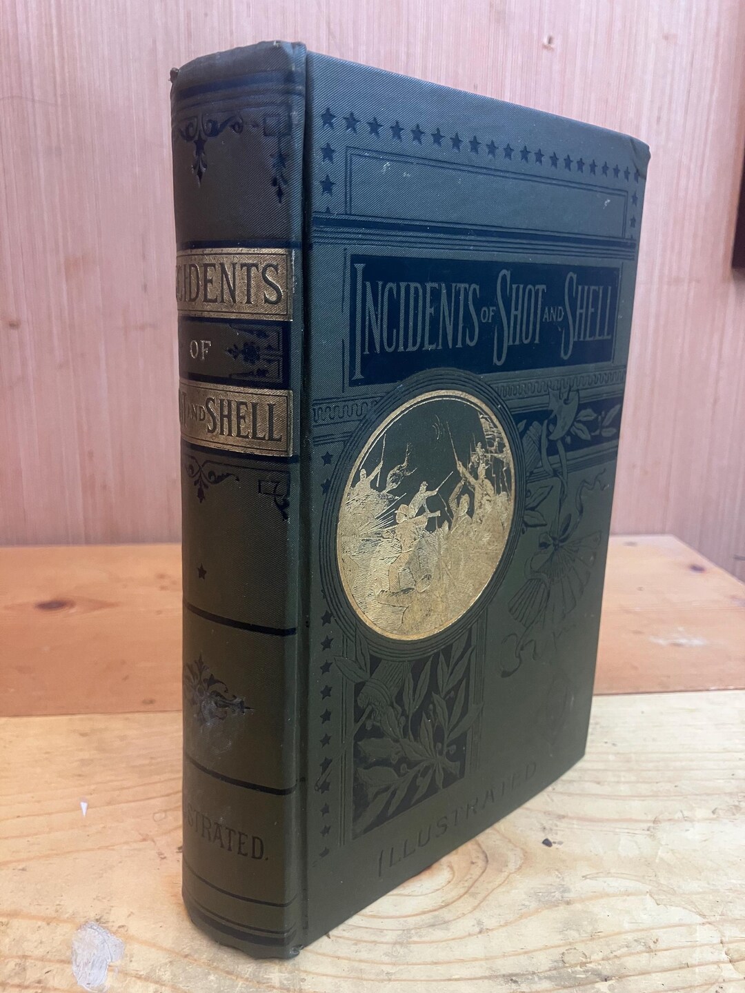 1868 Civil War History Book Incidents of Shot and Shell Smith 1st ...