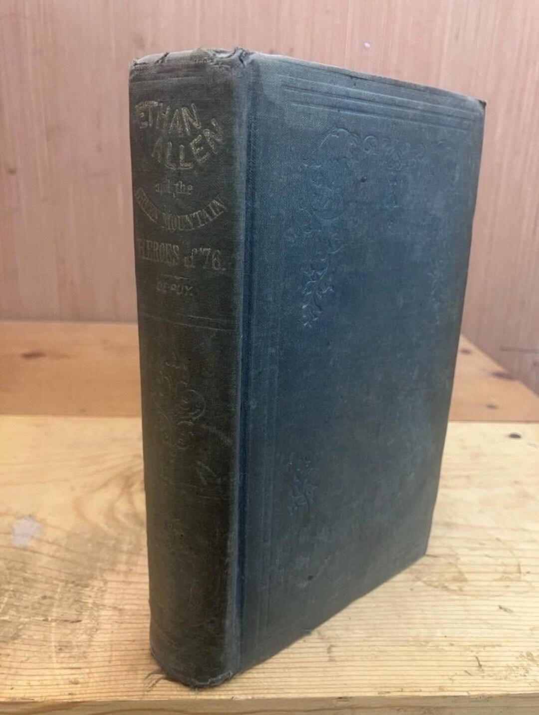 1853 Ethan Allen Green Mountain Boys Revolutionary War Book Antique - Etsy