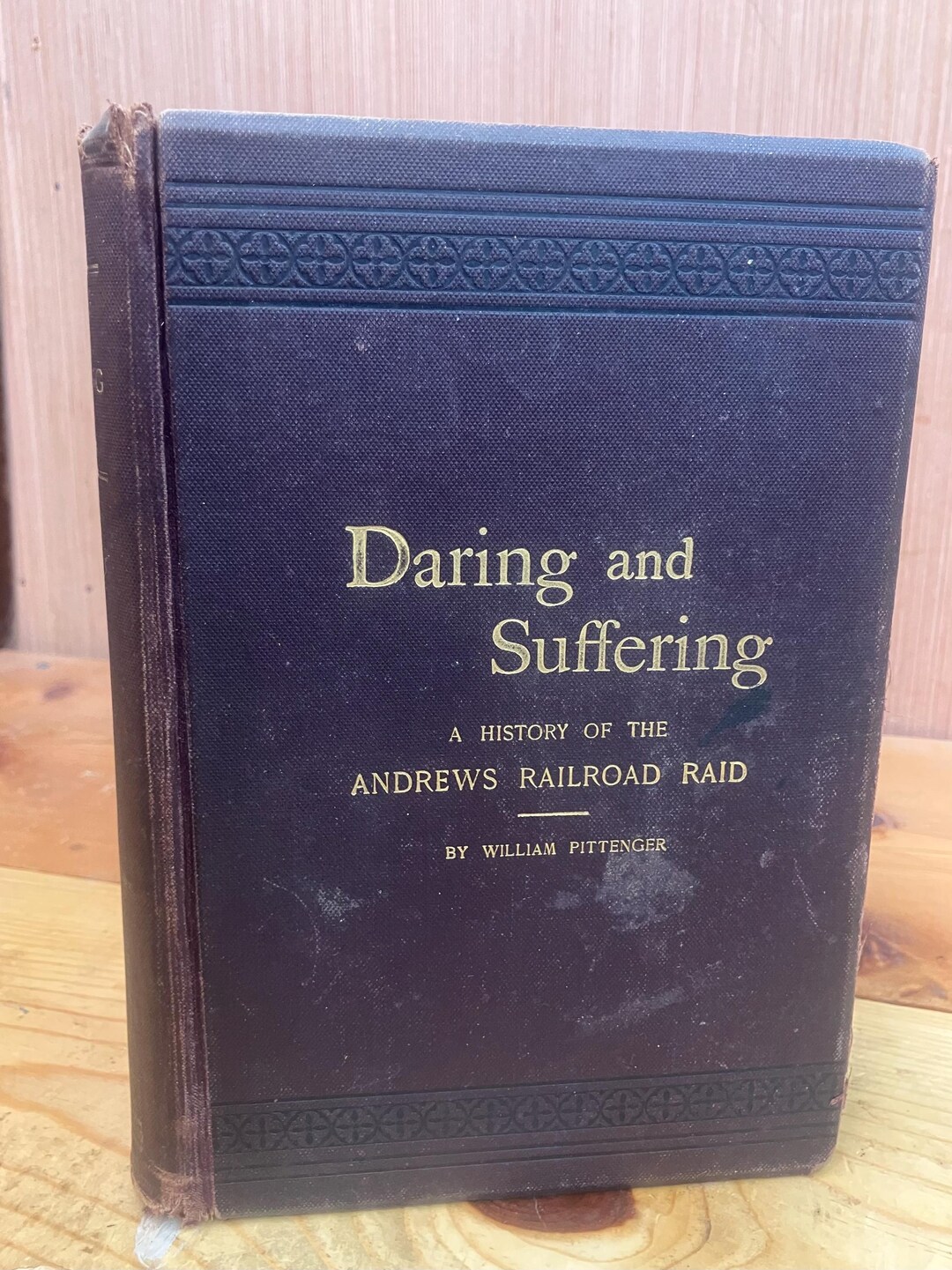 1887 Daring and Suffering Andrews Railroad Raid Civil War Georgia ...