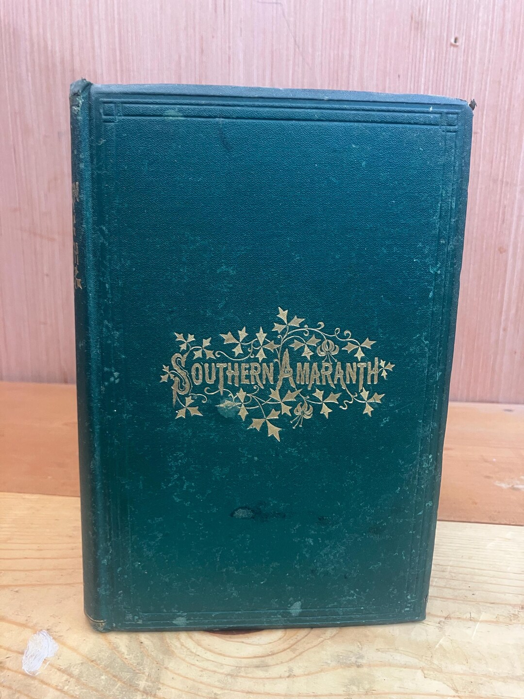 1869 Southern Civil War Poetry the Southern Aramanth Sallie A. Brock ...