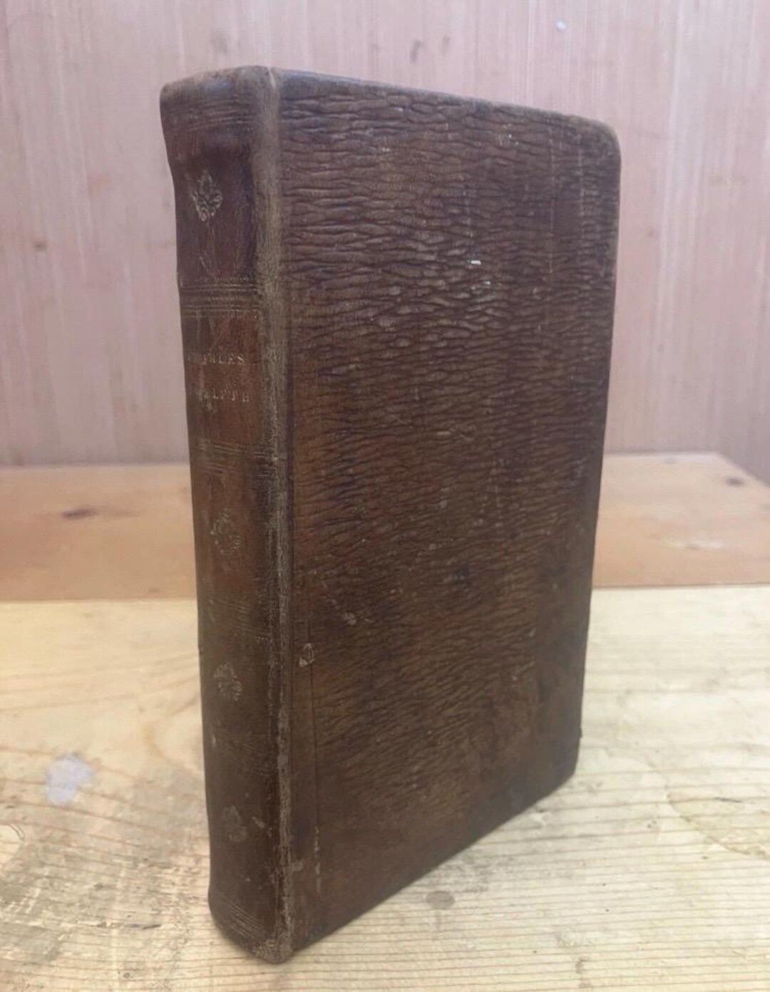 1831 History of King Charles the Twelfth Sweden Leather Book Antique - Etsy