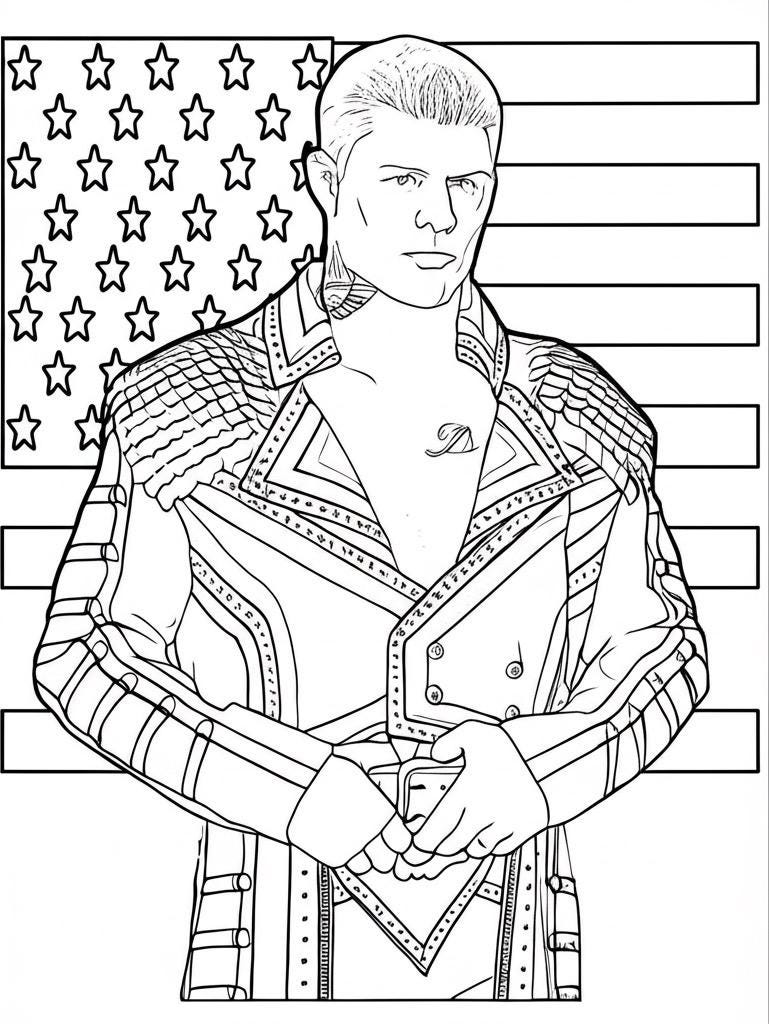 Wrestling Coloring Book | WWE | Printable Book - Etsy