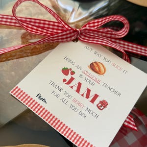 Teacher Appreciation Gift Tag – Instant Download | Printable Thank You ...