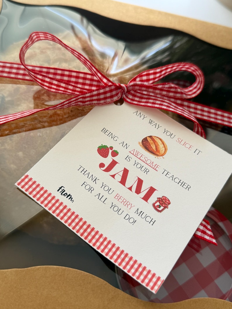 Teacher Appreciation Gift Tag – Instant Download | Printable Thank You ...