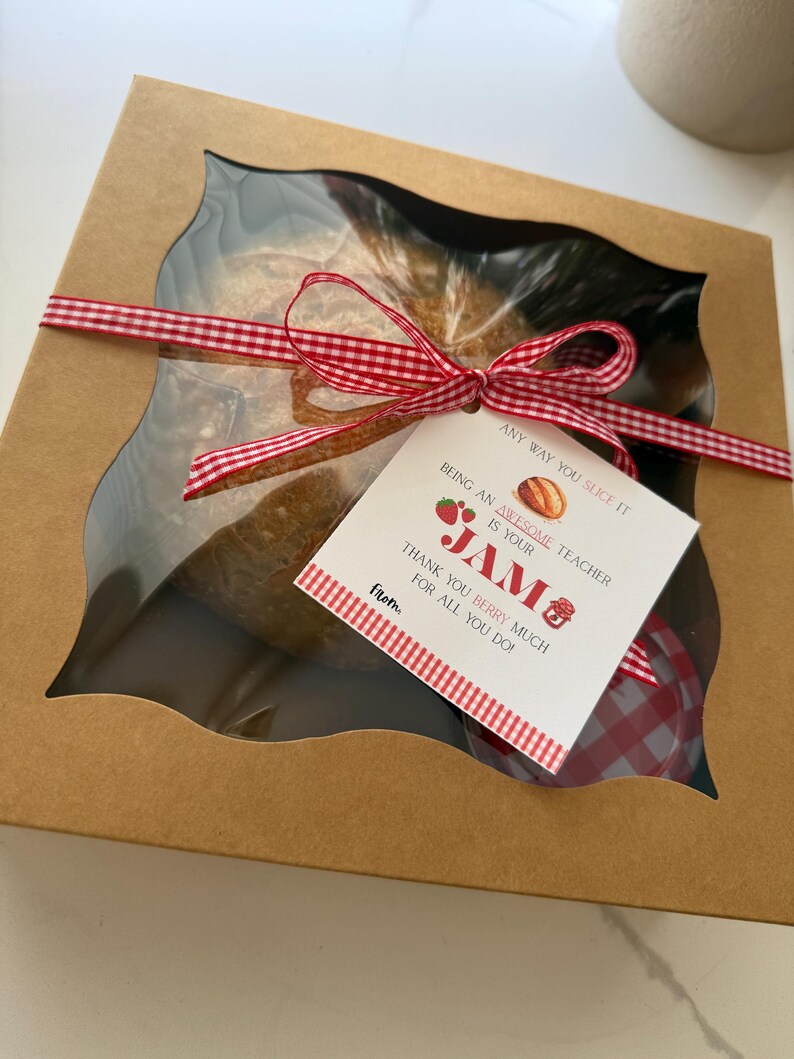 Teacher Appreciation Gift Tag – Printable Thank You Card (digital ...