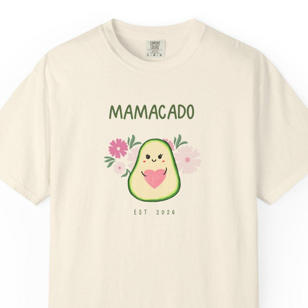 Floral Mamacado First Time Mom Shirt With Custom Established Year, New ...