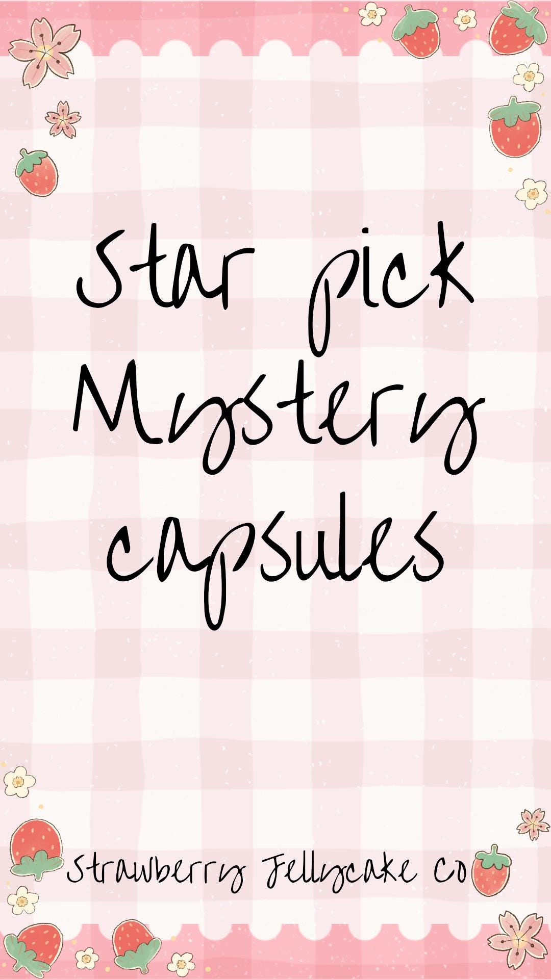 Star Pick Mystery Capsules - Etsy