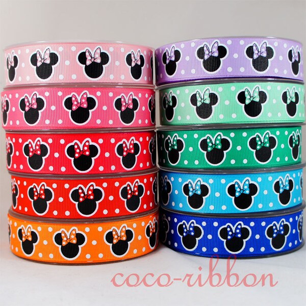 Minnie Mouse Ribbon - Etsy
