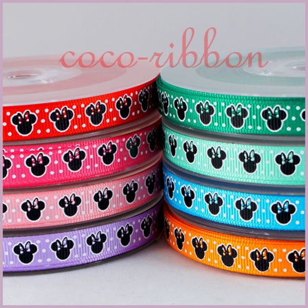 Minnie Mouse Ribbon - Etsy