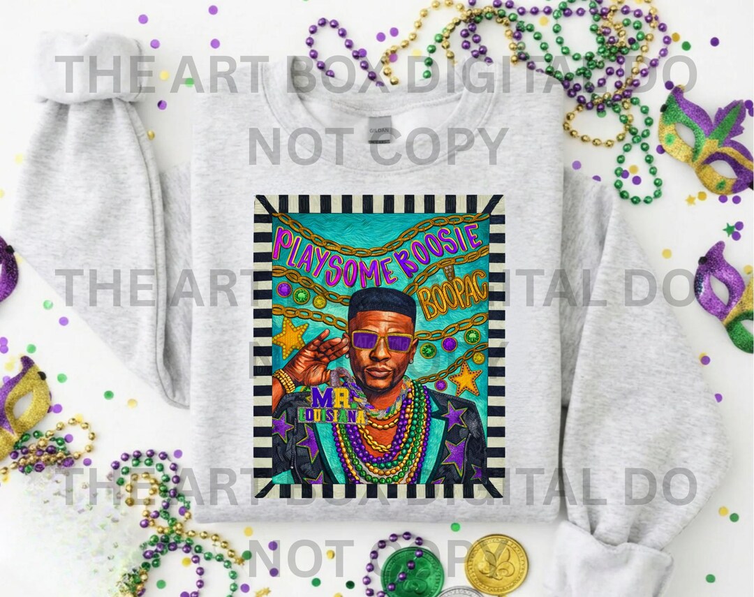 La Weezy Ana PNG, Mardi Gras, Louisiana, DTF File - Etsy