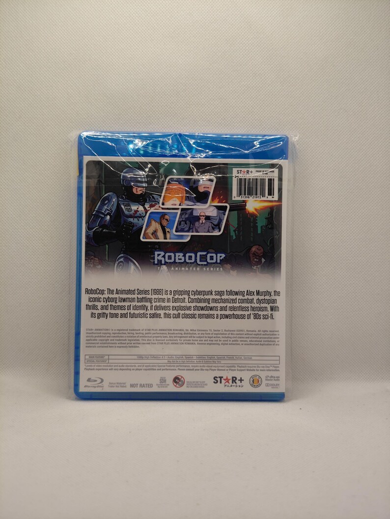 Robocop the Animated Series Complete 1989 - Etsy