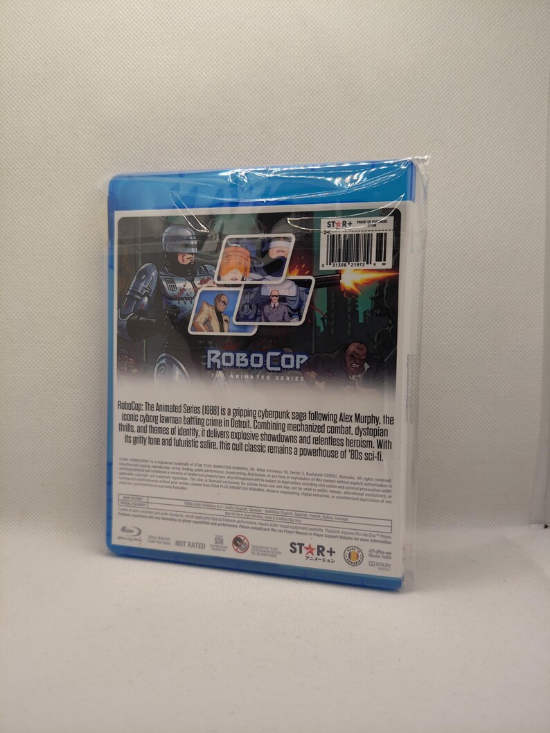 Robocop the Animated Series Complete 1989 - Etsy