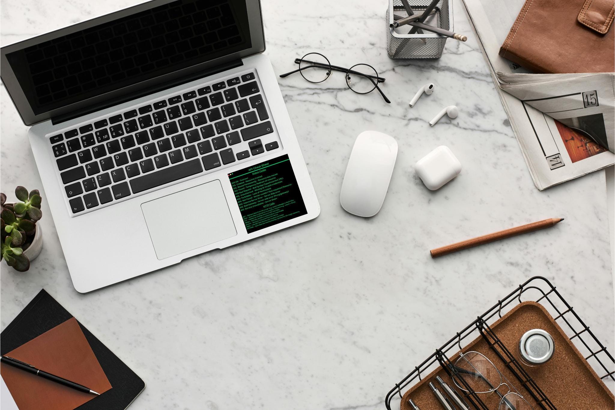 API IT HTTP Methods Cheat Sheet Sticker – Get Post Put Patch Delete ...