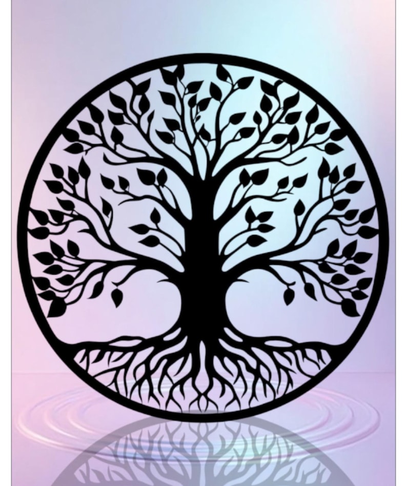 Tree of Life SVG | Laser Cut Wall Art, CNC, Cricut (digital Download ...