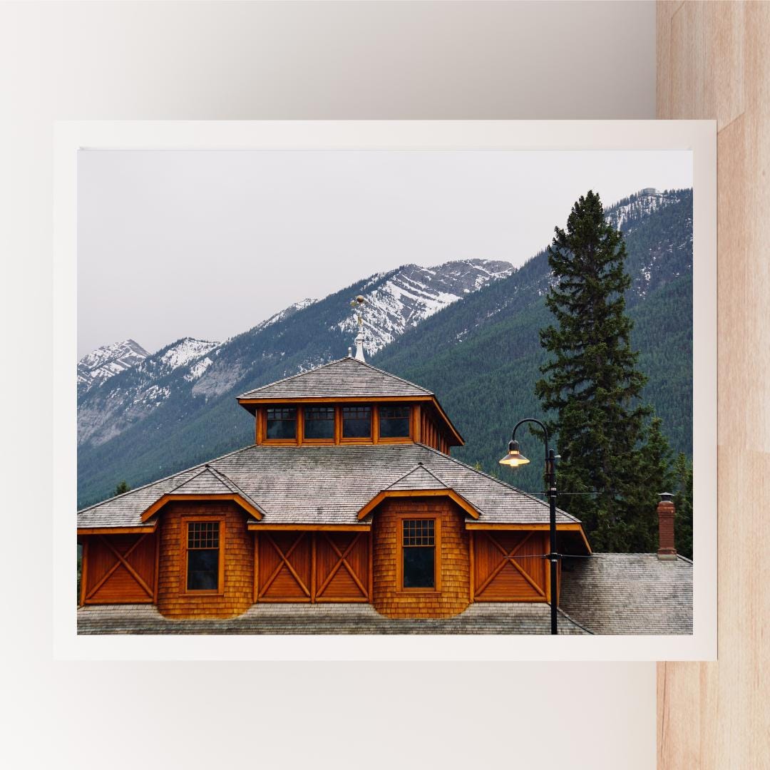 Banff Landscape Photo – Canadian Rockies Wall Art (digital Download) - Etsy