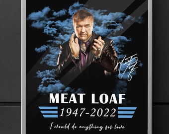 Meatloaf Poster - Etsy