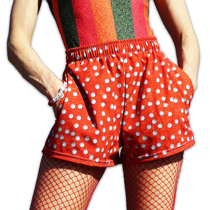 Shiny Shorts for Women - Etsy