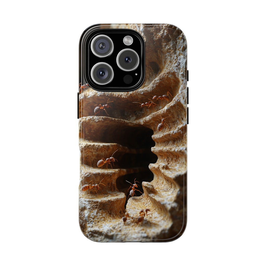 Ant Lovers Gift 3D Ant Farm Illusion Phone Case Tough Phone Cover ...