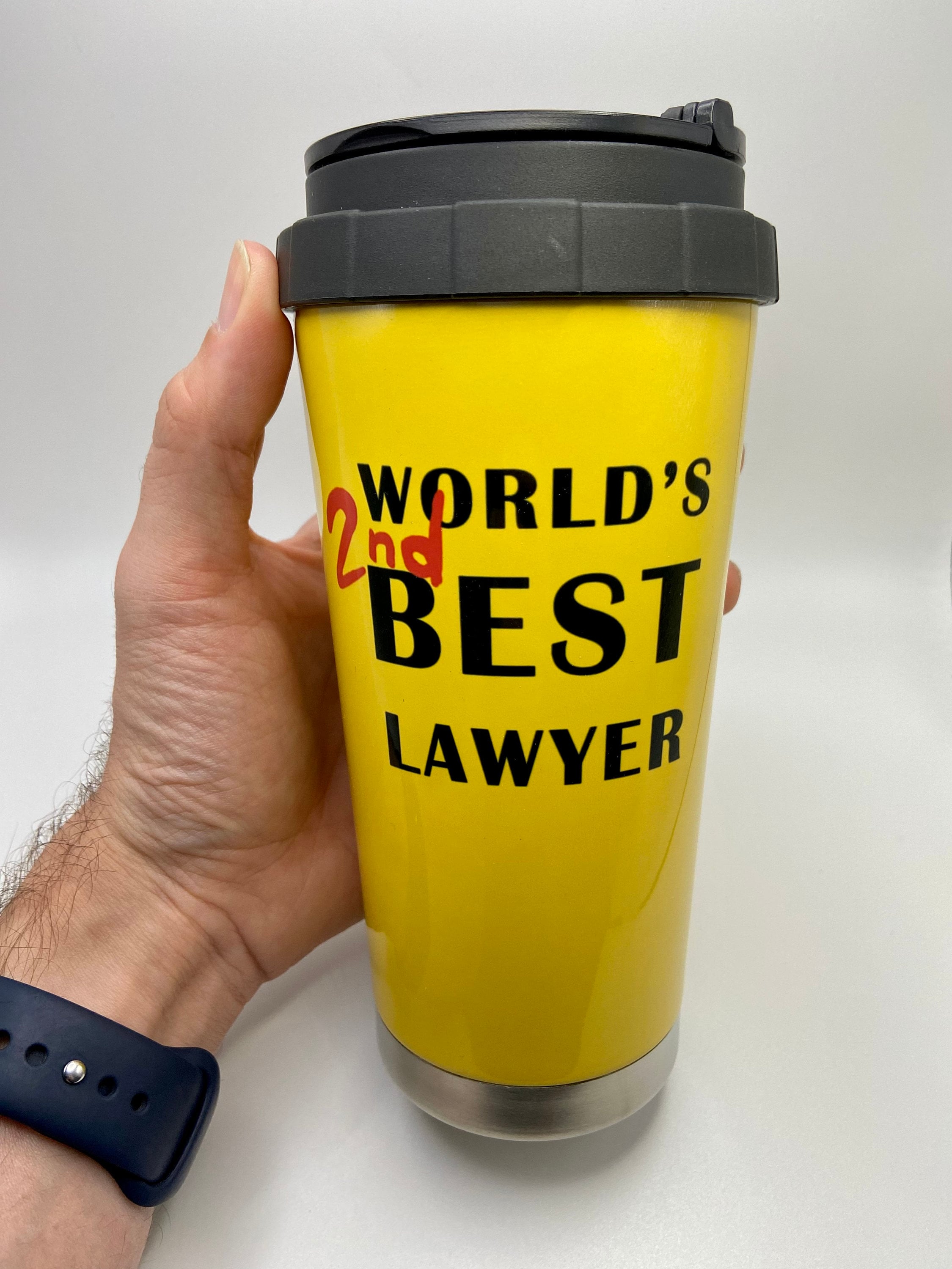 World's 2nd Best Lawyer Tumbler Better Call Saul Cup - Etsy Denmark