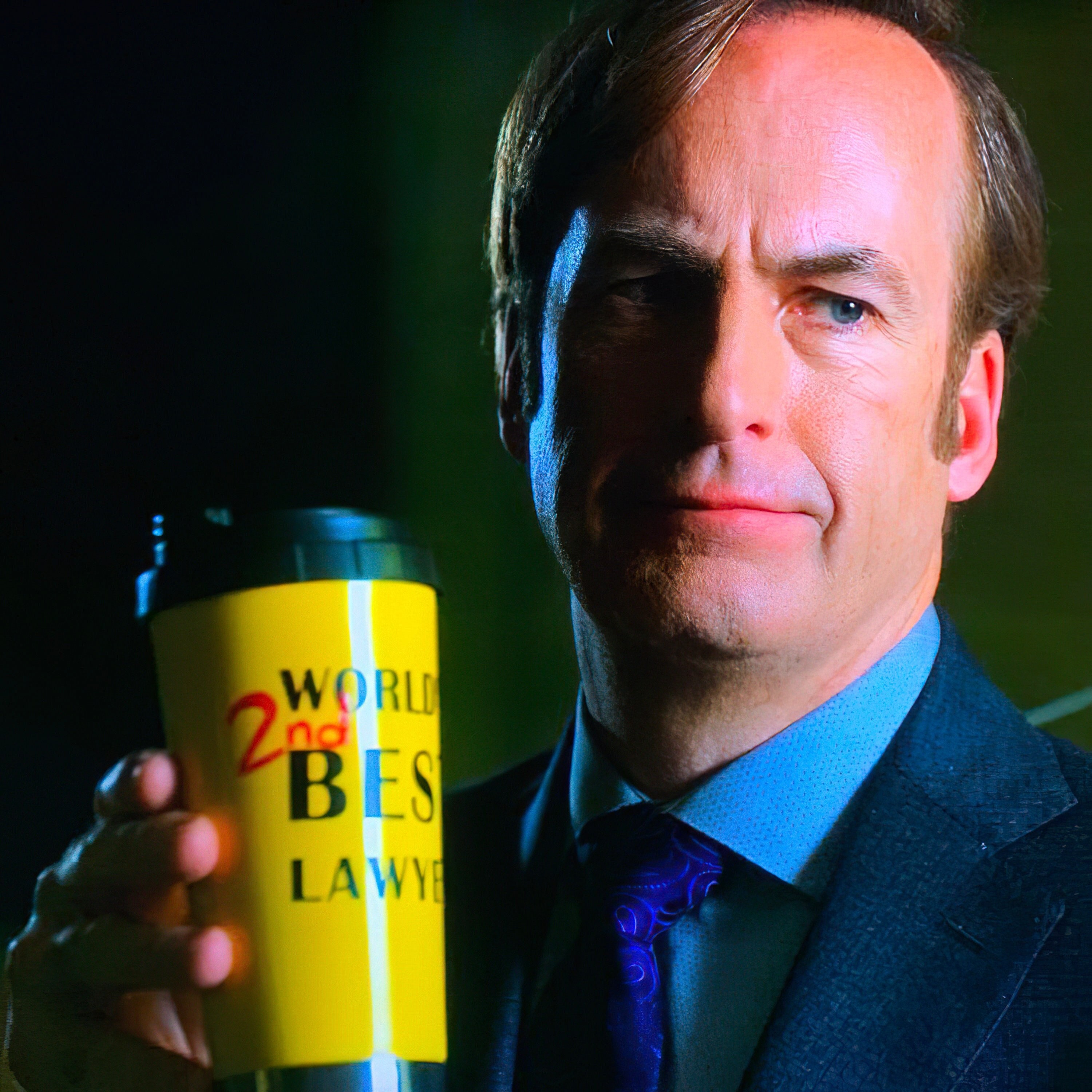 World's 2nd Best Lawyer Tumbler Better Call Saul Cup - Etsy Denmark